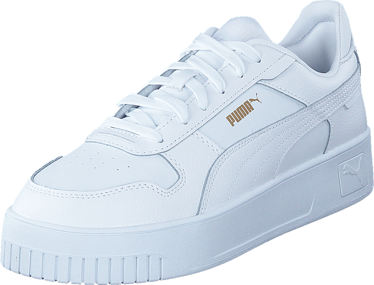 Carina Street Puma White-puma White-puma Gol | Skor för alla tillfällen ...