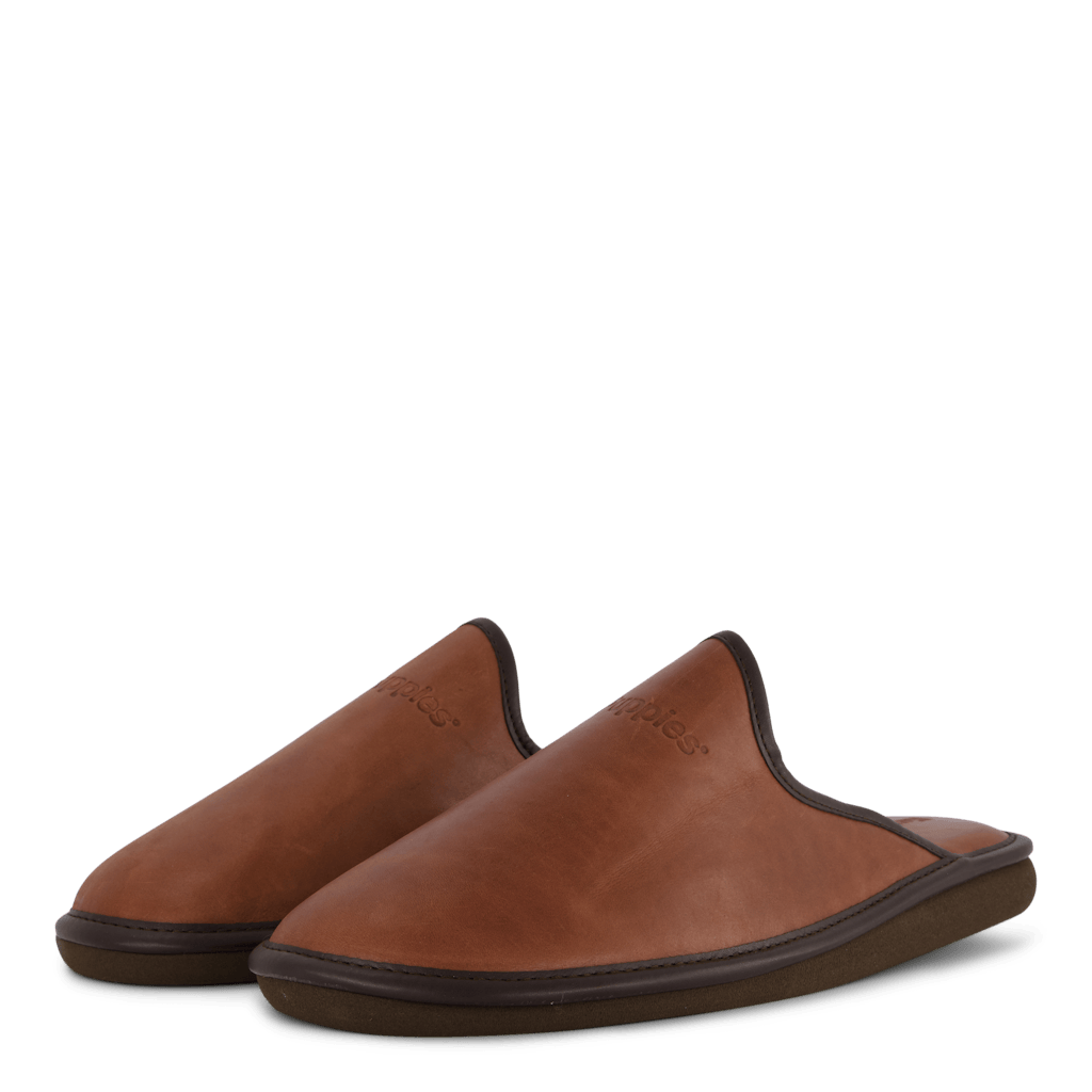 Leather Slipper Cognac | Skor för alla tillfällen | Footway