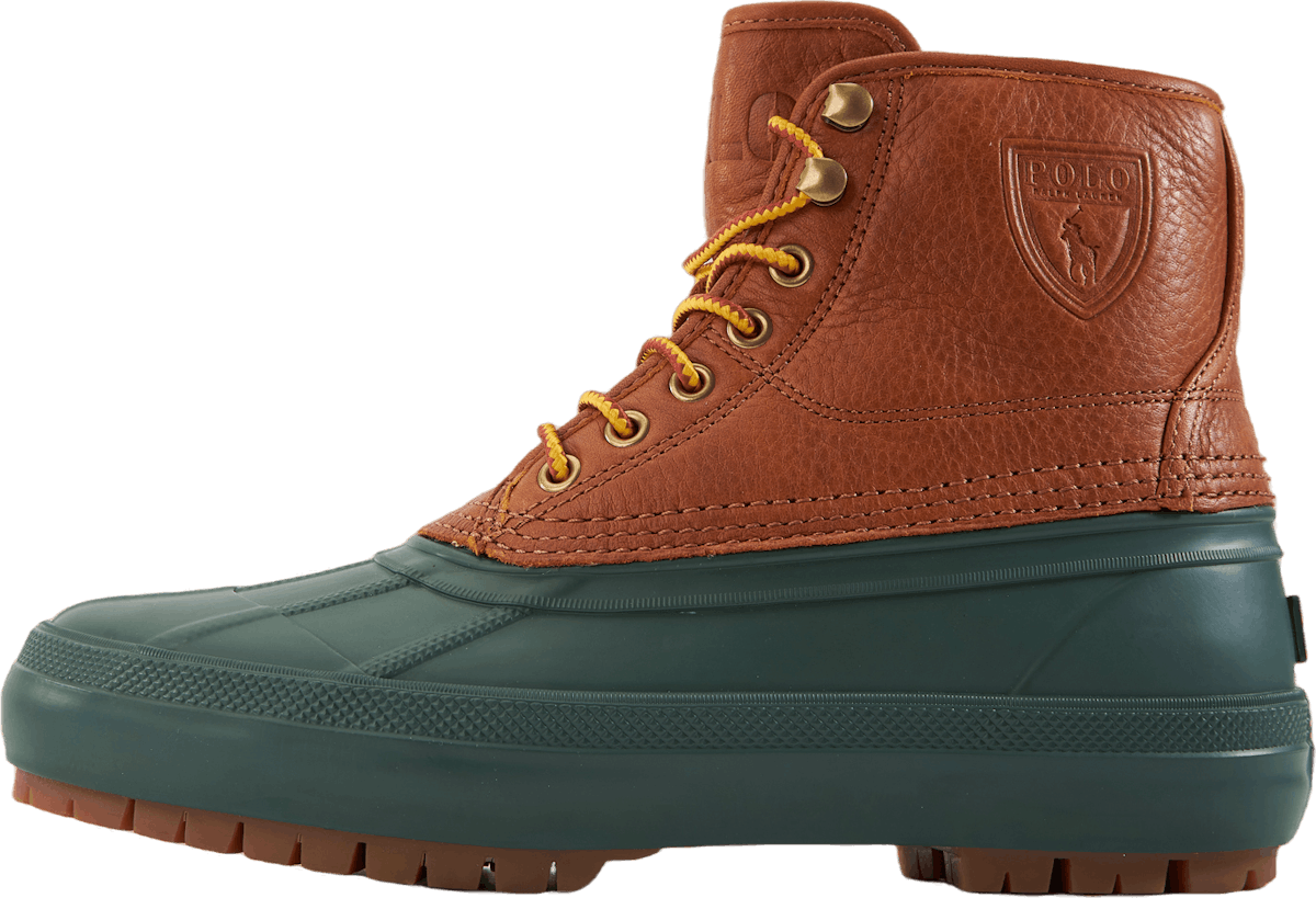 Claus Laceup-boots-mid Cut Boo Polo Tan/dark College Green | Shoes for ...
