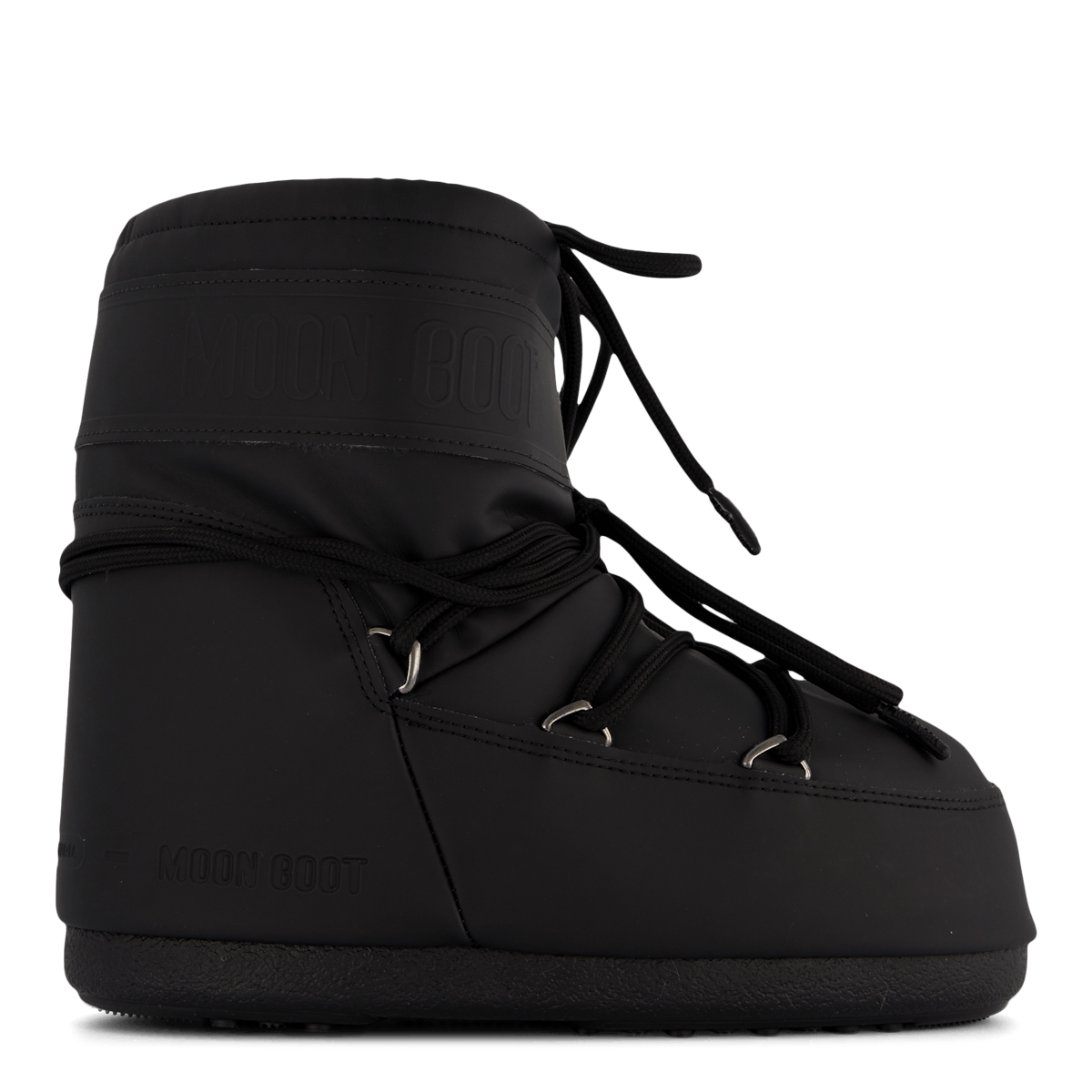 Mb Moon Boot Icon Low Rubber Black | Sko til enhver lejlighed | Footway