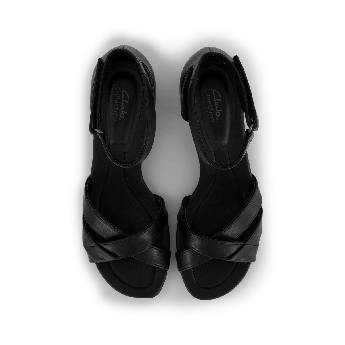 Desirae Lily Black Leather Sko Til Enhver Lejlighed Footway