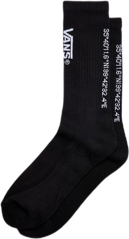 X Wtaps Coordinates Crew Socks Black | Premium streetwear & sneakers ...